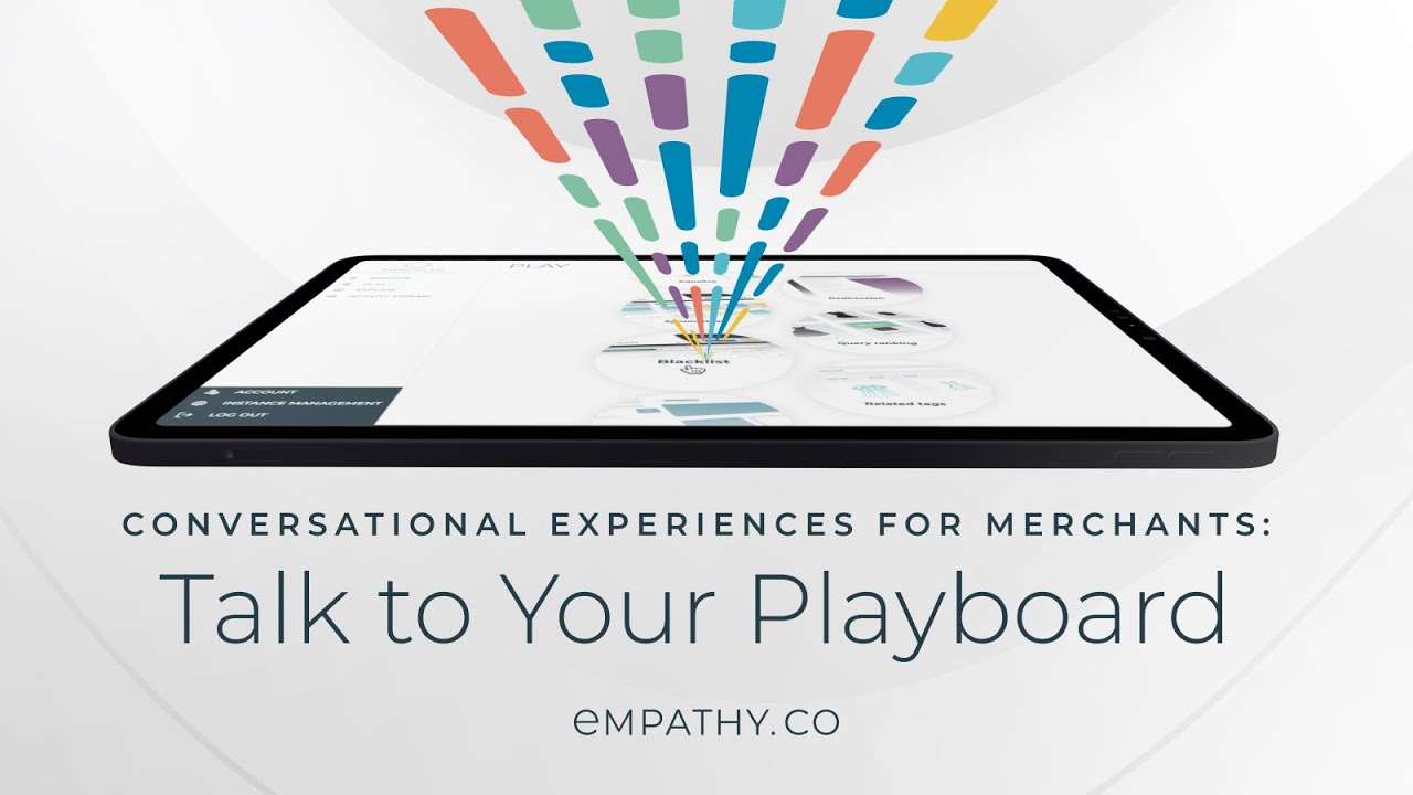 Conversational Experiences for Merchants: Talk to Your Playboard - YouTube