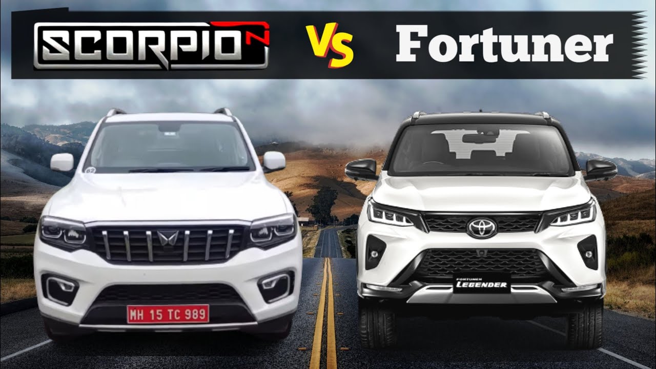 Mahindra Scorpio N Vs Toyota Fortuner Legender || Comparison || Who is ...
