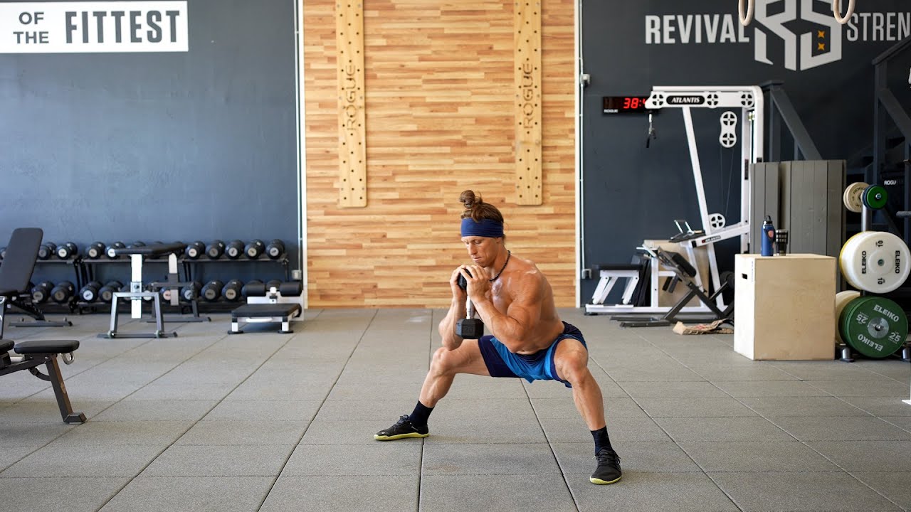 Low Switch Goblet Cossack Squat - YouTube