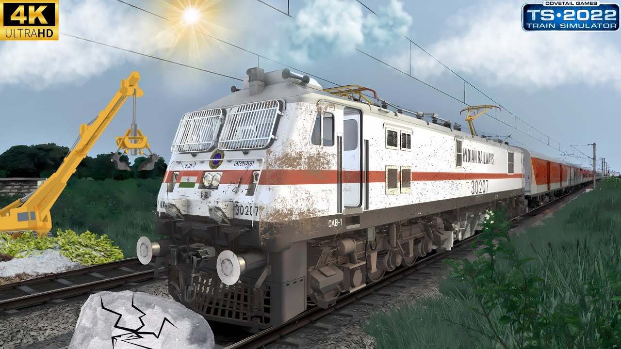 FAILED LOCOMOTIVE CROSSING | TRAIN SIMULATOR 24 GAMEPLAY - YouTube