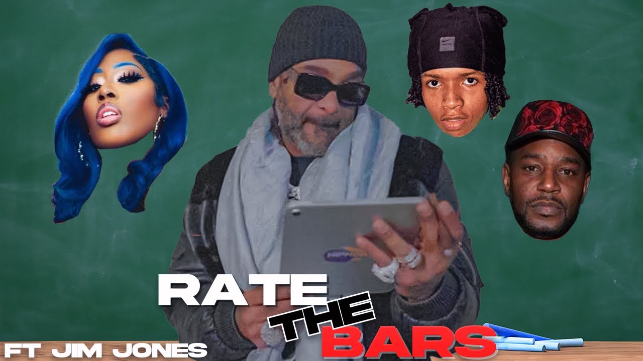 " He Lost me at midget " Jim Jones rates rappers bars | Rate the Bars ...