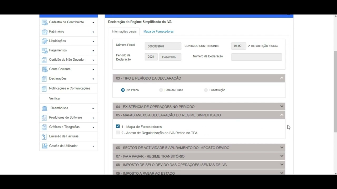 Declaração do Regime Simplificado - YouTube