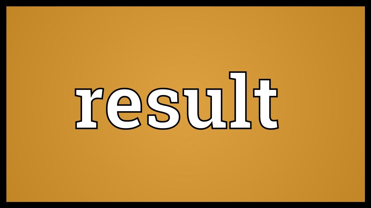 Result Meaning YouTube