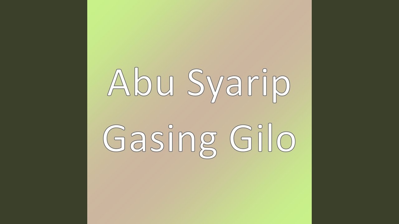 Gasing Gilo - YouTube
