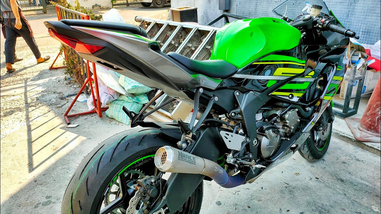 #ZX6R. .. GP1.. BY NRACE. เสียงเพราะดี.โหดด้วย - YouTube