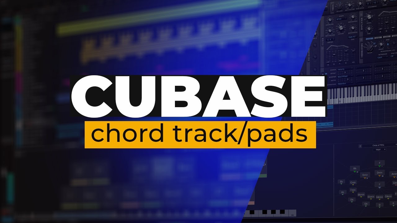 Cubase 13 Pro Tutorial (Lesson 12) – Chord Track. Chord Pads. - YouTube