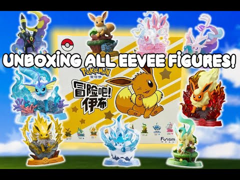 Unboxing the Ultimate Eevee Evolution Box! (All 9 Figures) - YouTube