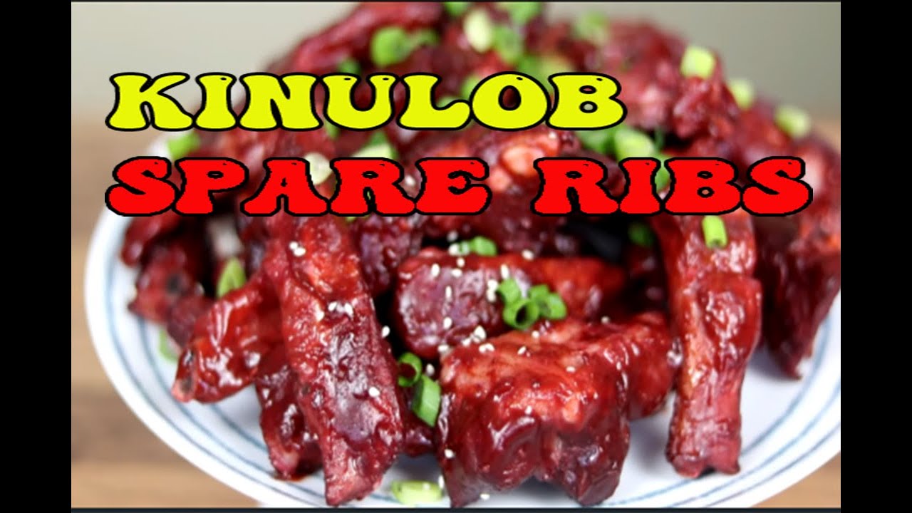 How to cook KINULOB SPARE RIBS - YouTube