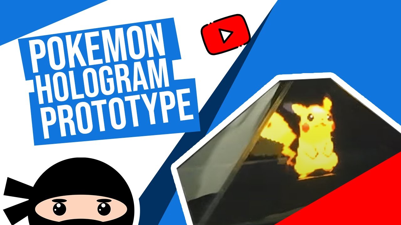 REAL Pokemon Pokeball Hologram Prototype - YouTube