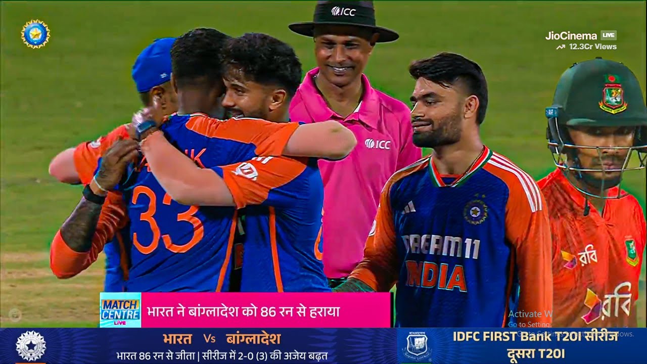IND VS BAN 2nd T20 Match 2024 Highlights: India vs Bangladesh 2nd T20 ...