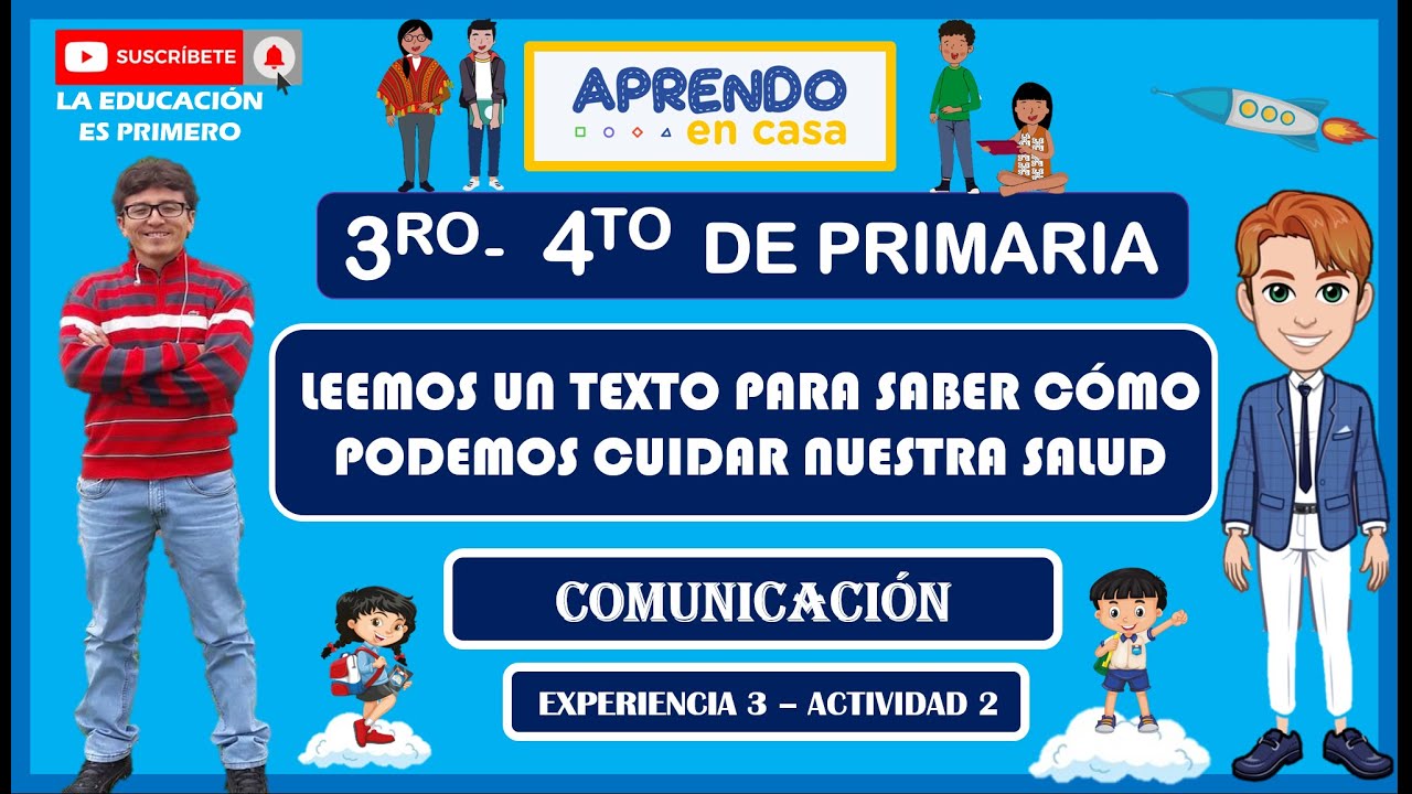 CLASE 31: Leemos un texto para saber cómo podemos cuidar nuestra salud ...