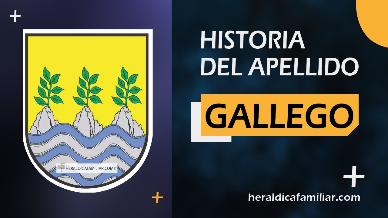 Origen del Apellido Gallego - YouTube