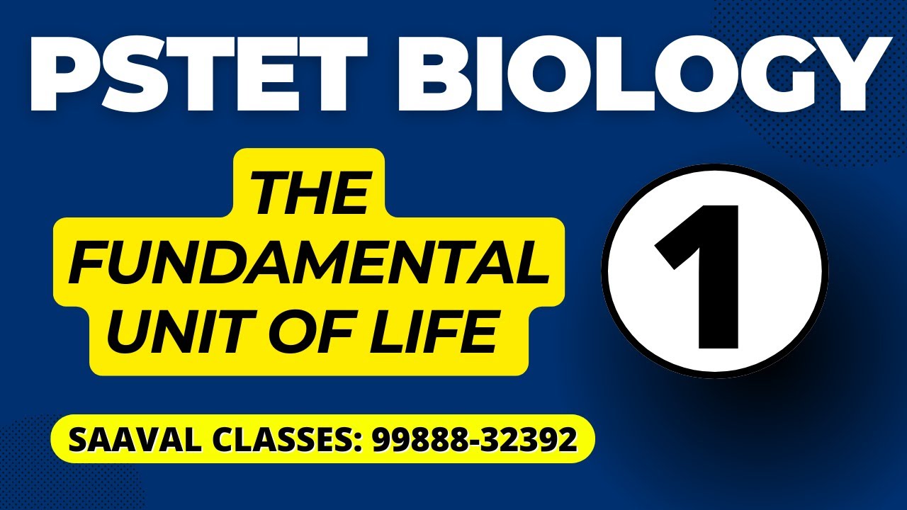DAY-1 Biology For Paper-2 Sci. Math Fundamental Unit of Life | SAAVAL CLASSES || 99888-32392 ...