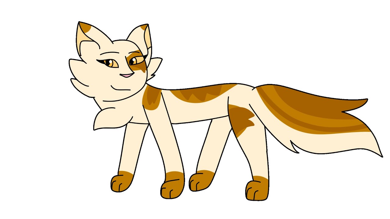 Sunbeam Speedpaint (Day 24 of designing Warrior Cats) - YouTube