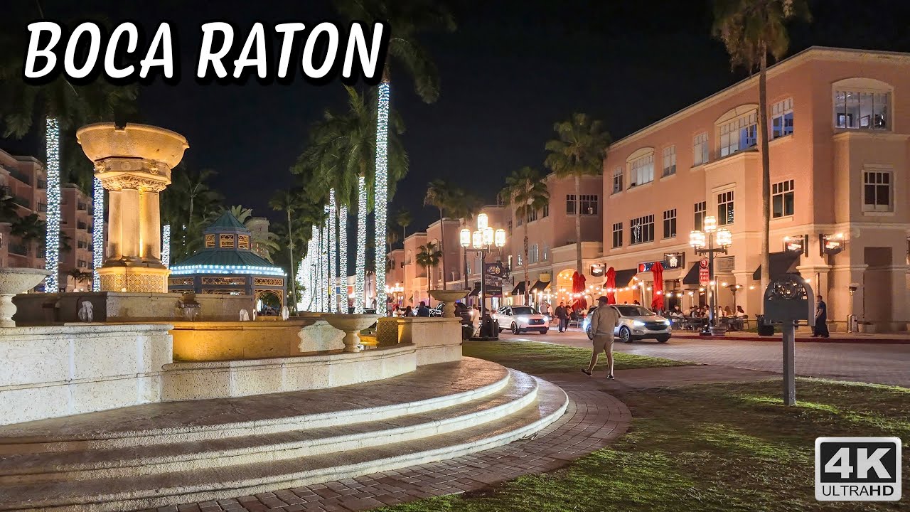 Explore the BEST of Boca Raton Florida Walking Tour - YouTube