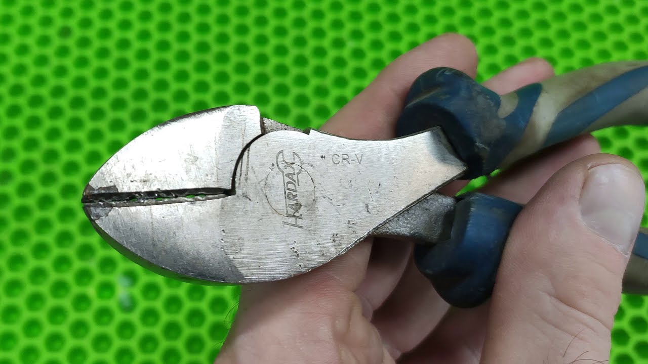 Amazing idea from broken wire cutters, how did he come up with that ...