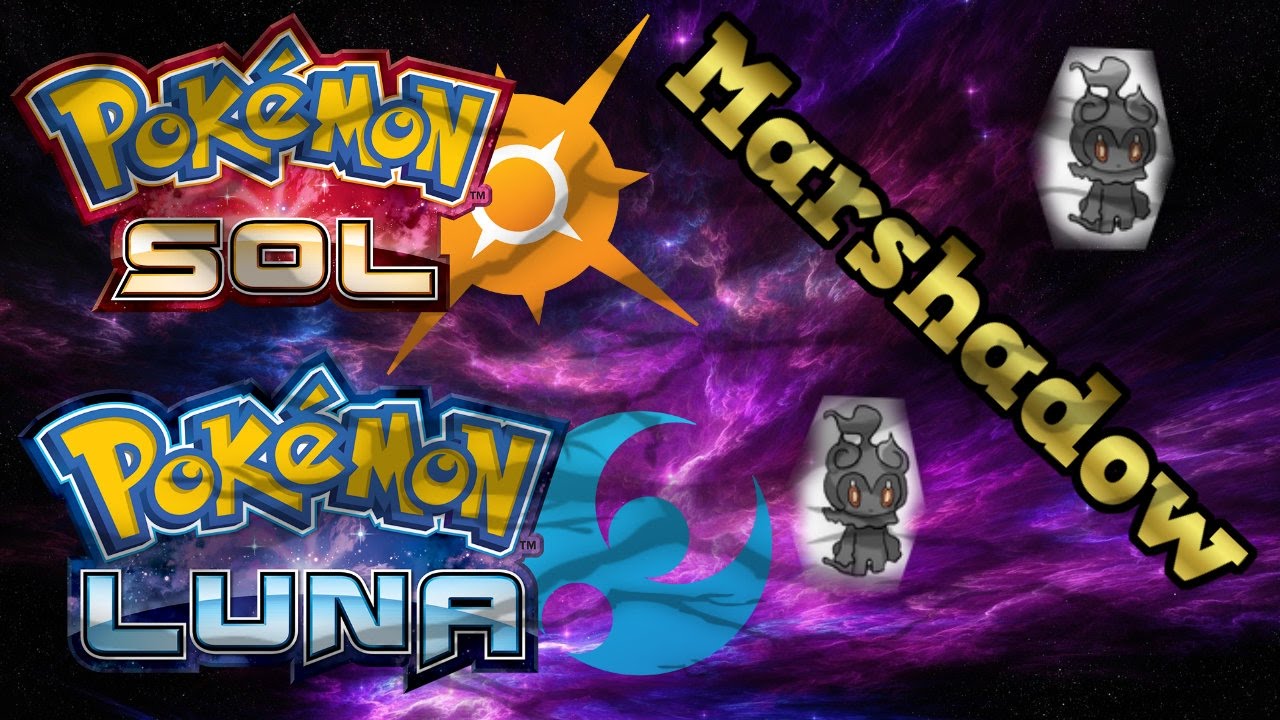 Pokémon Sun and Moon - Marshadow - Spectral Thief - YouTube