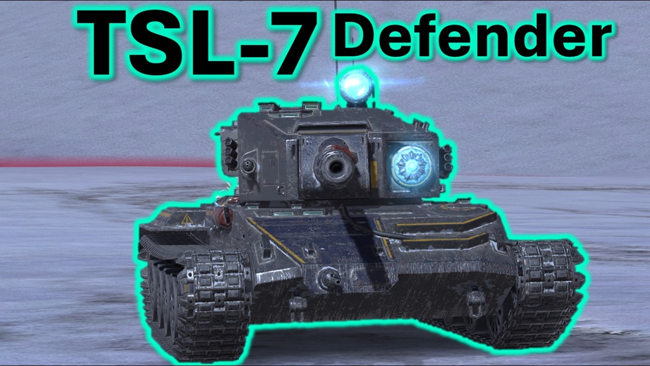 НОВЫЙ Защитник TSL-7 в WoT Blitz: 4 боя в действии - YouTube