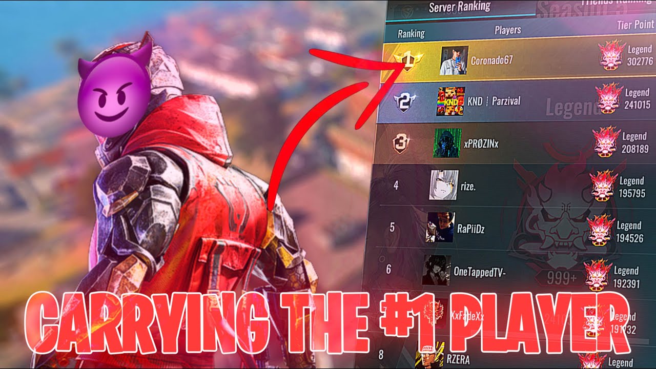 I PLAYED WITH THE NUMBER ONE PLAYER, AND THIS HAPPENED... - YouTube