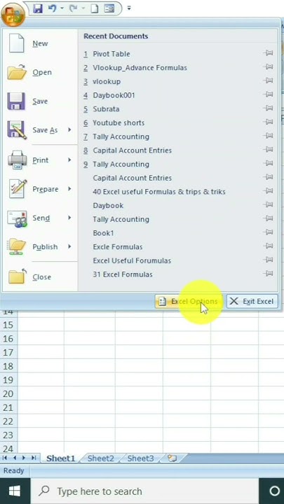 After pressing Enter, move selection in Microsoft Excel 🔥🔥 || #shorts #excel - YouTube