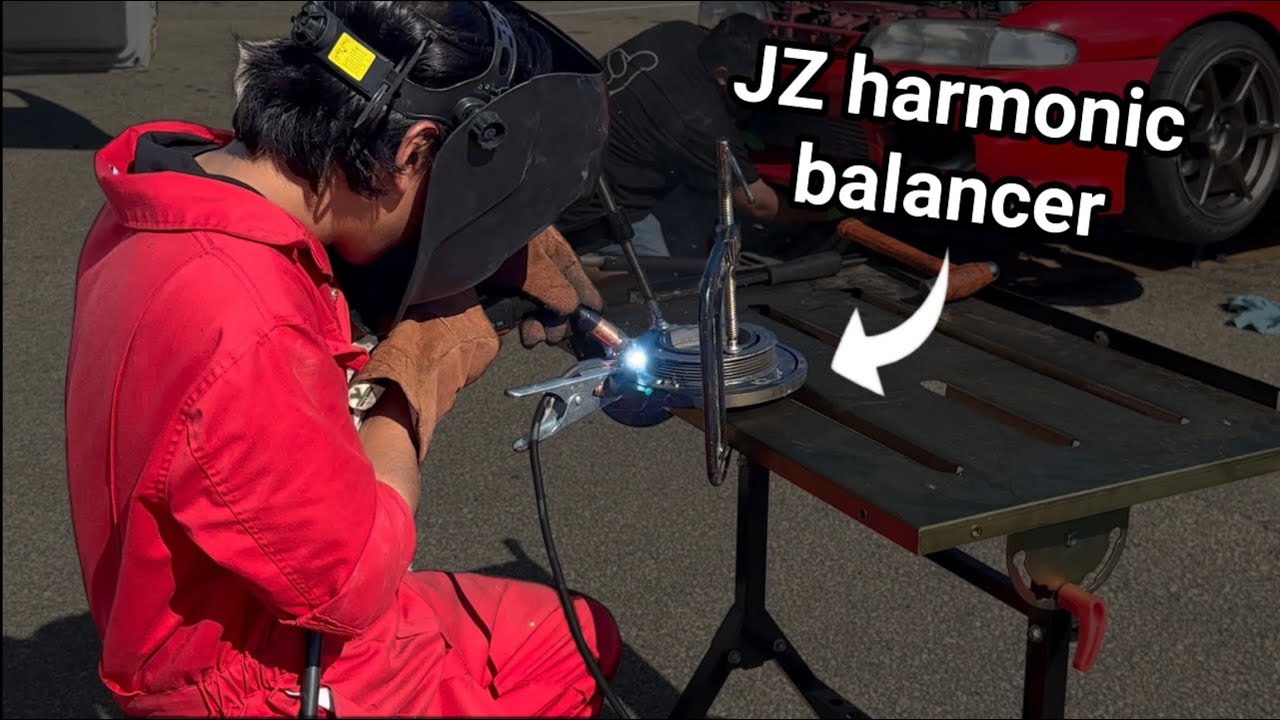 Welding JZ Harmonic Balancer Back Together at Final Bout! |FINAL BOUT ...
