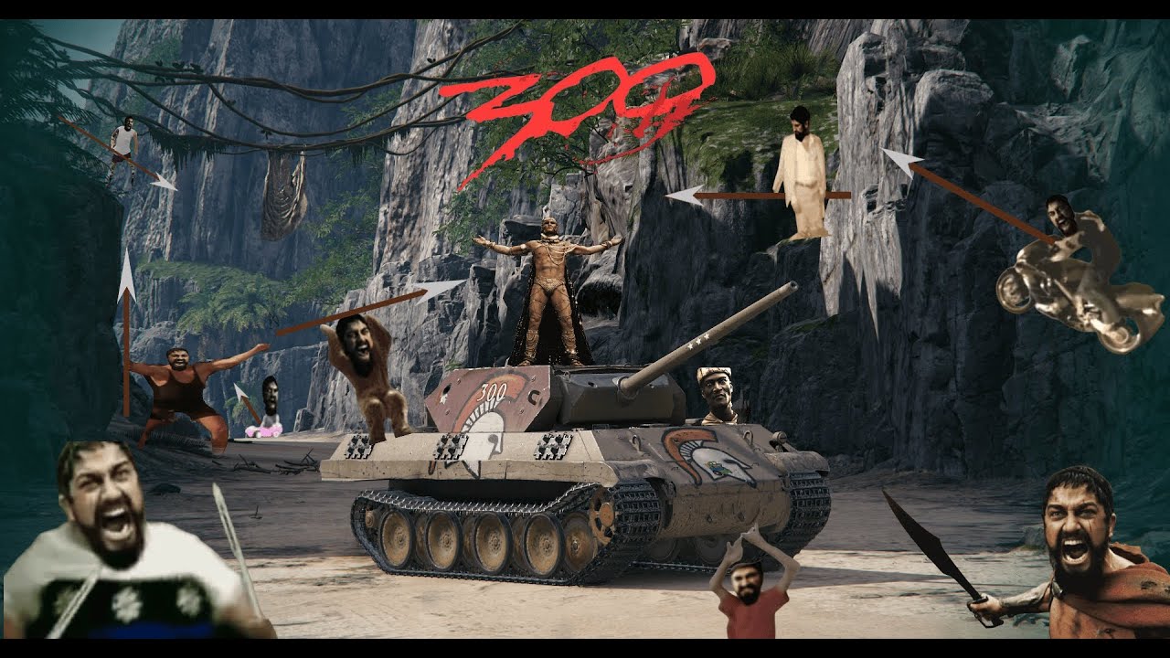 WORLD OF TANKS 300 THIS IS SPARTA REMIX RAM TIME!!! (PART 15) - YouTube