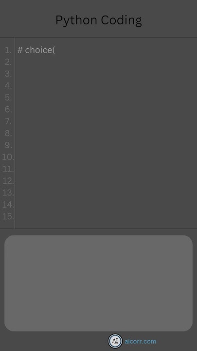 python programming coding random library module tutorial reel short tiktok #shorts - YouTube
