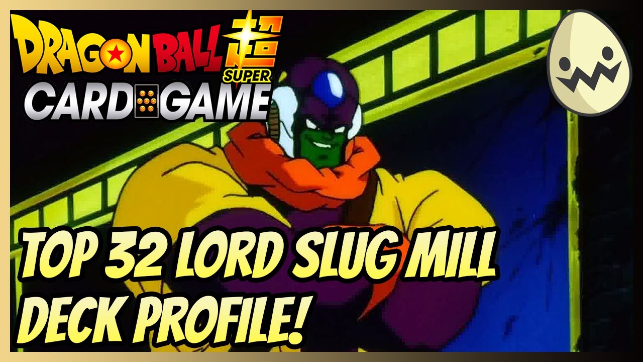 Dragon Ball Super Card Game: Top 32 Lord Slug Mill Deck Profile! - YouTube