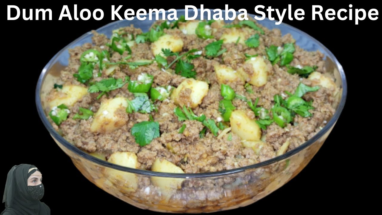 Aloo Keema Recipe By Fateh Food Secrets | Dhaba Style Dum Aloo Keema ...