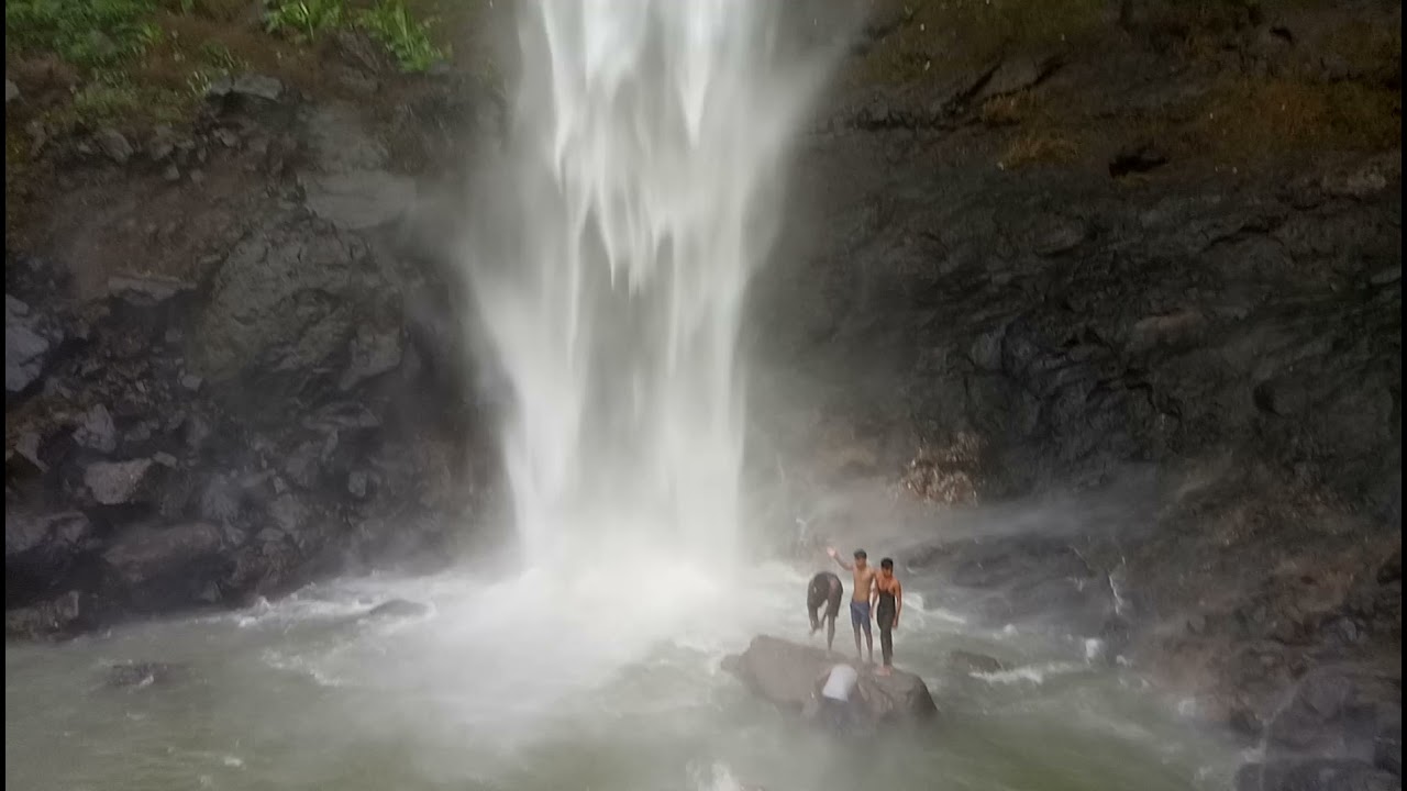 Pandavkada waterfalls, Kharghar, navi mumbai - YouTube