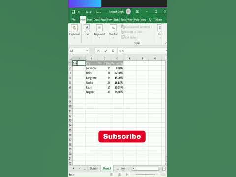 How to Insert Alternate Rows in Existing Data of Excel - YouTube