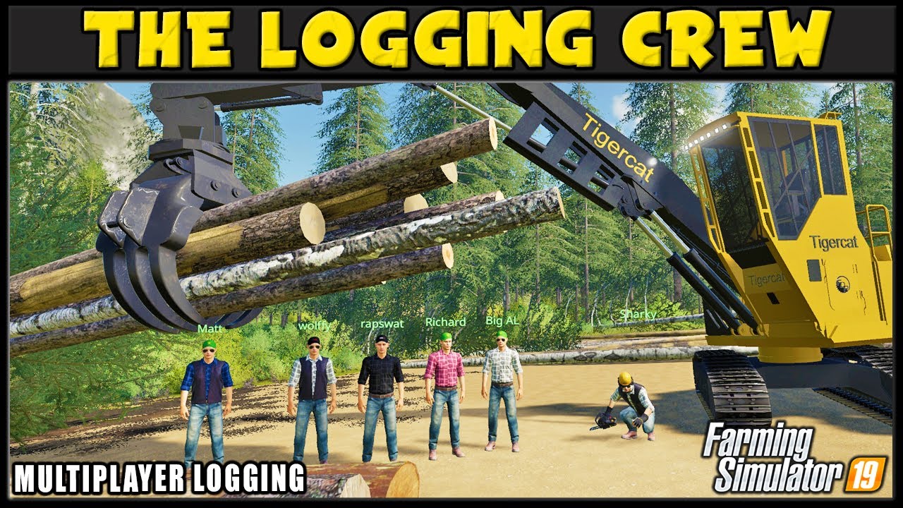 Loading The Big Logs! - Logging Crew 48 - Farming Simulator 2019 - FDR ...