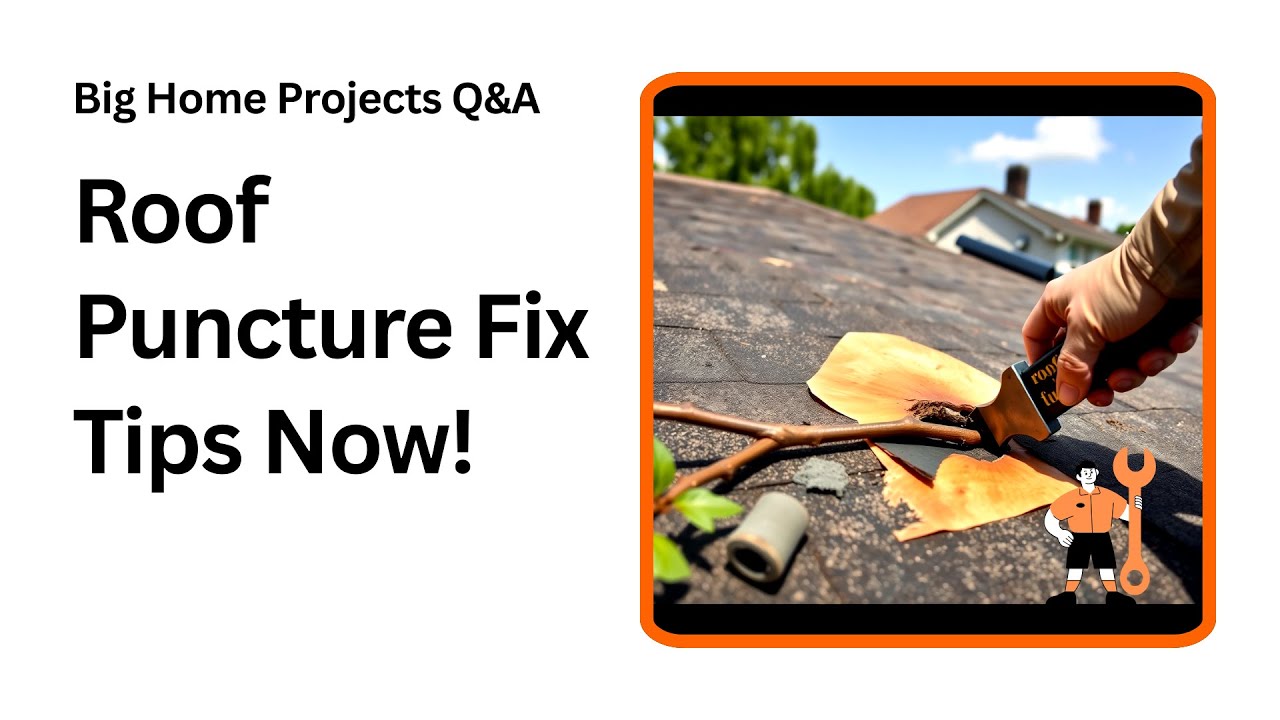 Rubber Roof Puncture Repair Tips You Need to Know - YouTube