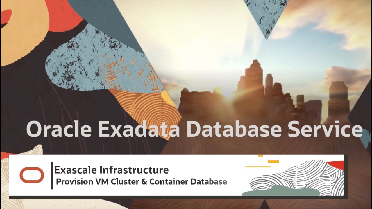 Exadata Database Service on Exascale Infrastructure Provisioning - YouTube