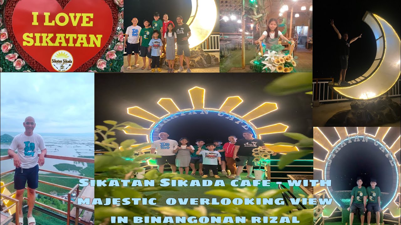 Sikatan Sikada Cafe - with majestic overlooking view in Binangonan ...