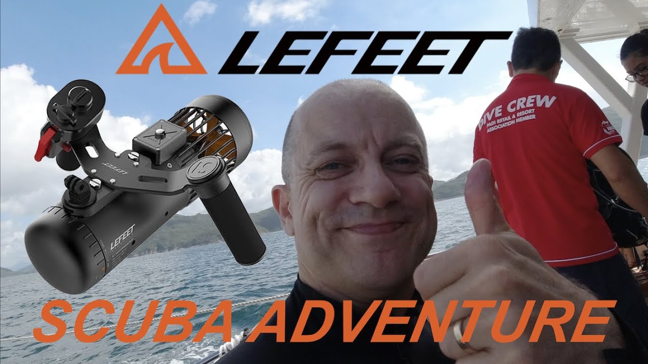 Scuba Diving Adventure / Using LE FEET S1 Sea Scooter - YouTube