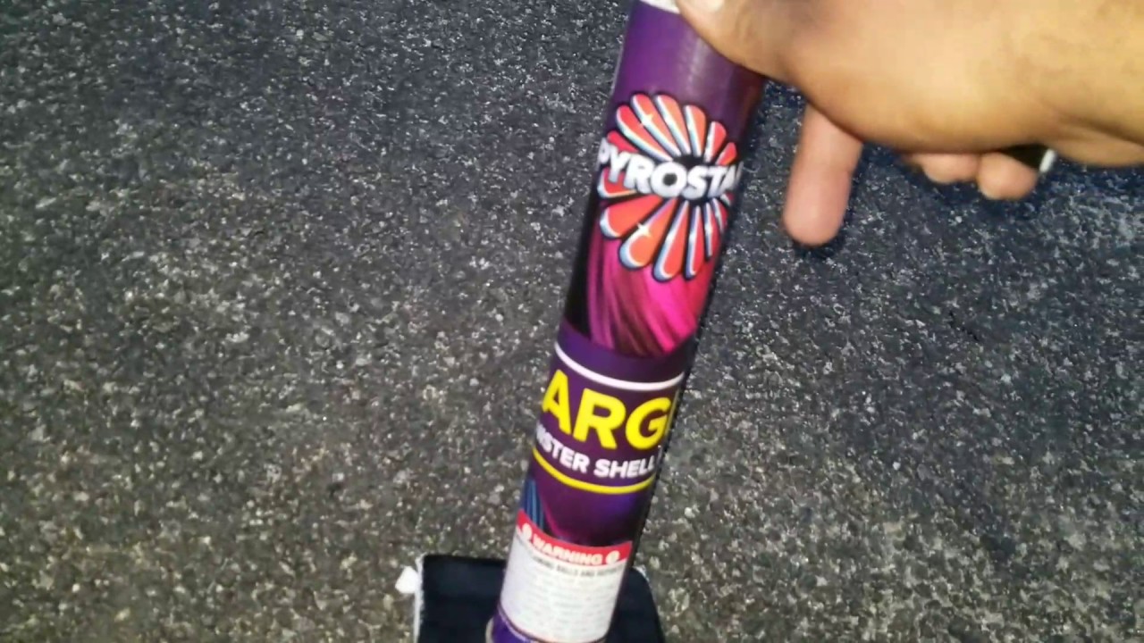 PYROSTAR LARGE 60G CANISTER SHELL - YouTube