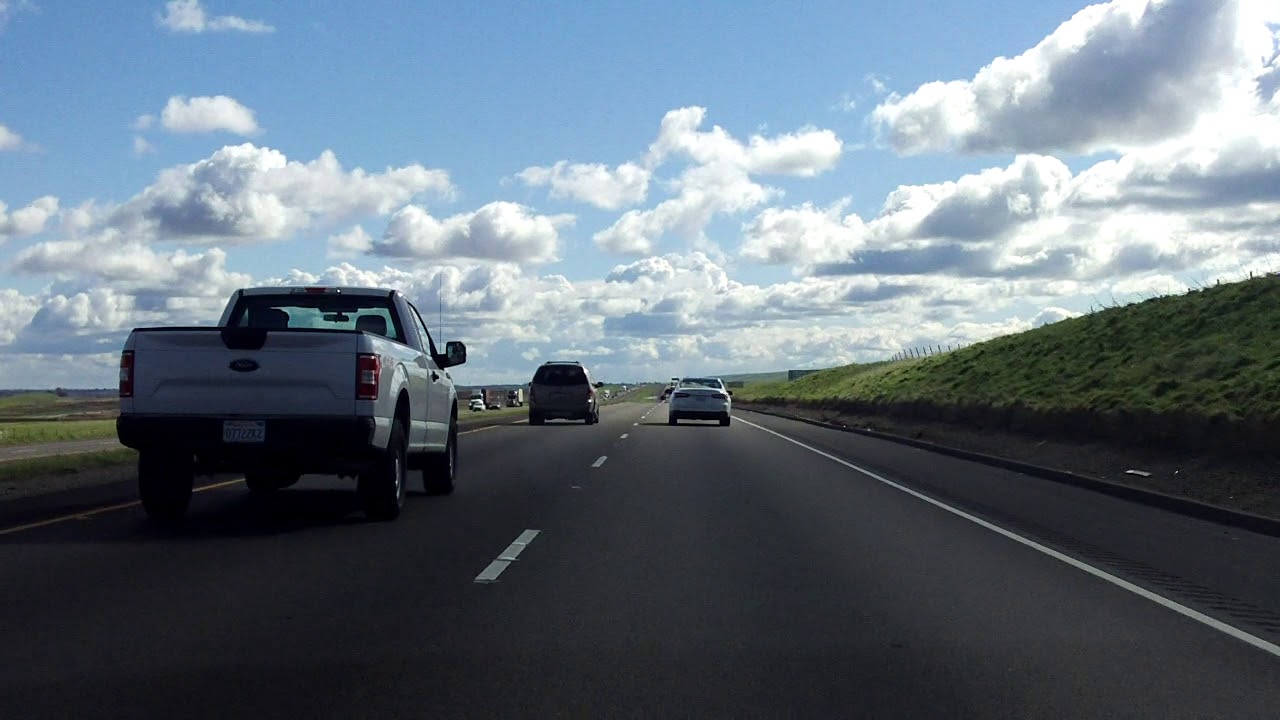 Interstate 580 - California (Exits 65 to 80) eastbound - YouTube