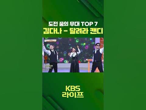 도전 꿈의 무대 TOP7👍 김다나 - 달려라 캔디🏃‍♀️ [아침마당] | KBS 방송 - YouTube