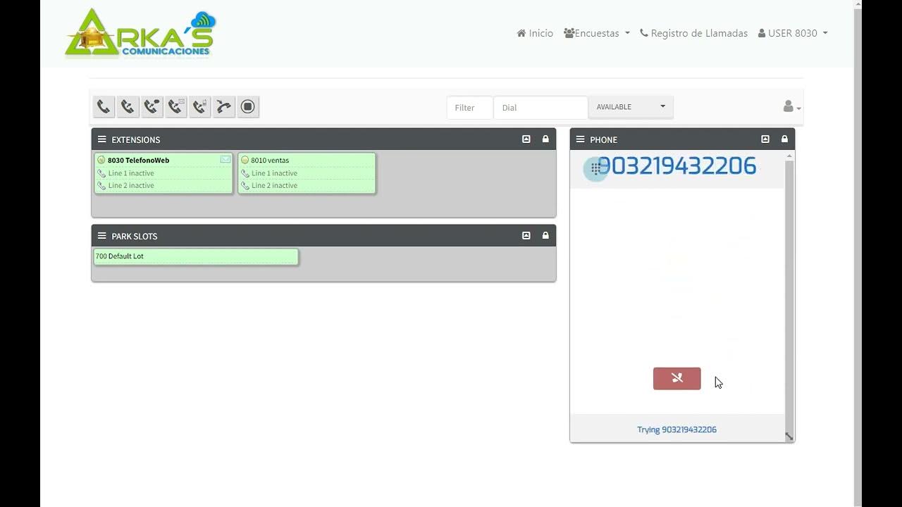 Sistema Centralita Virtual Asterisk php,mysql. - YouTube