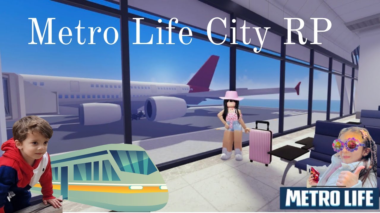 Metro life City RP Roblox Gameplay - Roblox Airport - Roblox Mansion ...