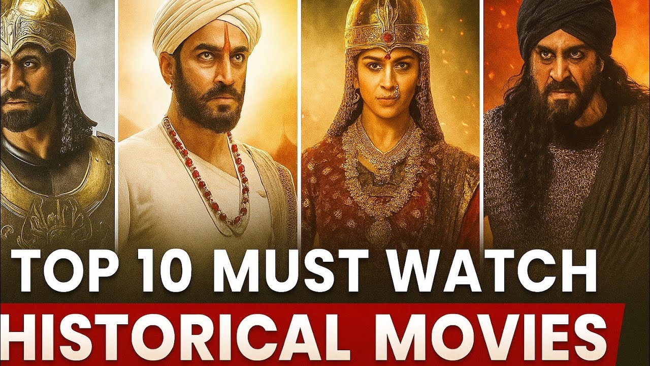 Top 10 Bollywood Historical Films Based On True Story 2025 - YouTube