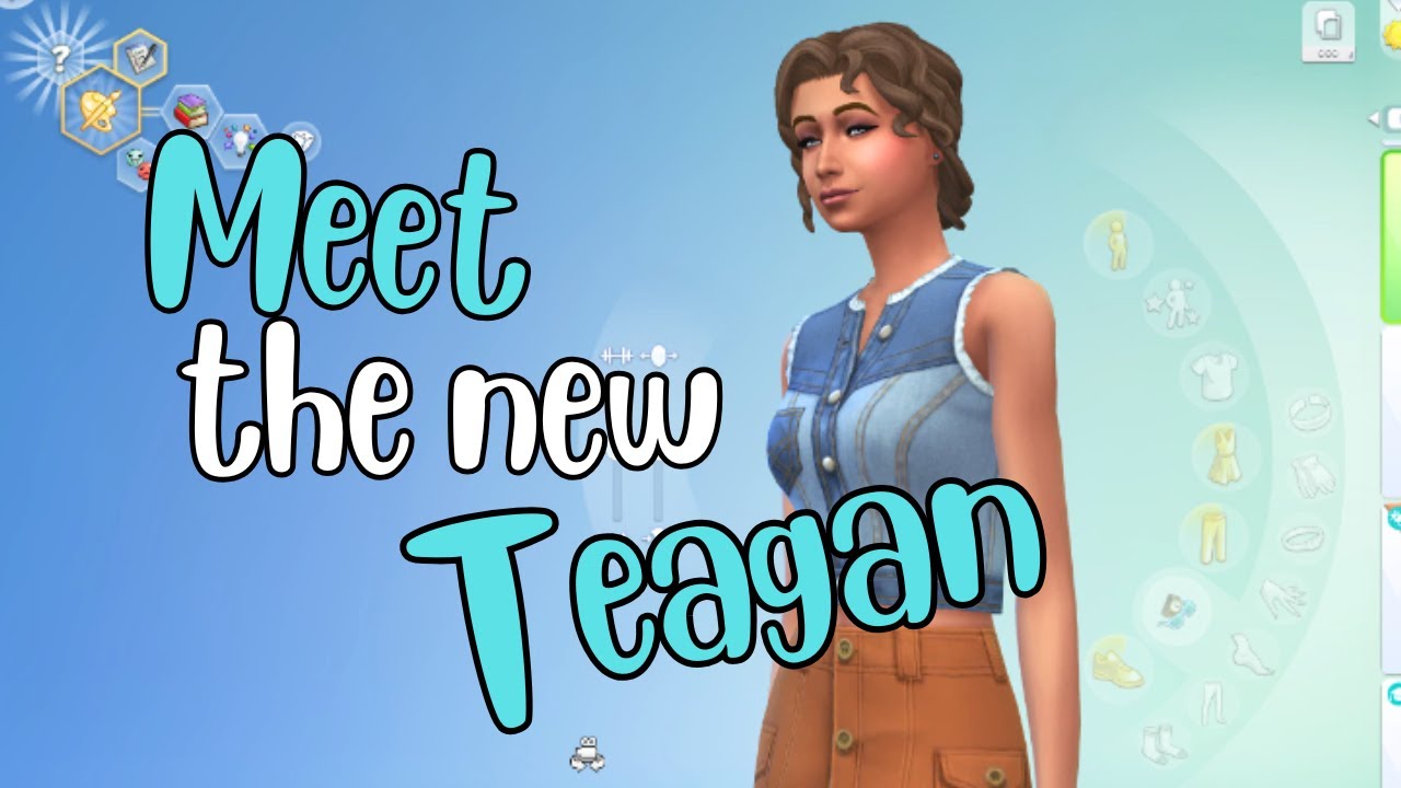 Tasha's Little Sister Teagan Aged Up to Teen! - YouTube