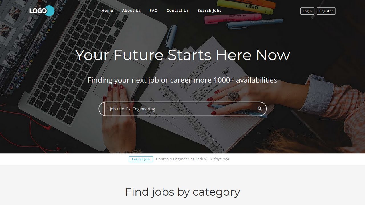 iTechScripts Job Portal Script - YouTube