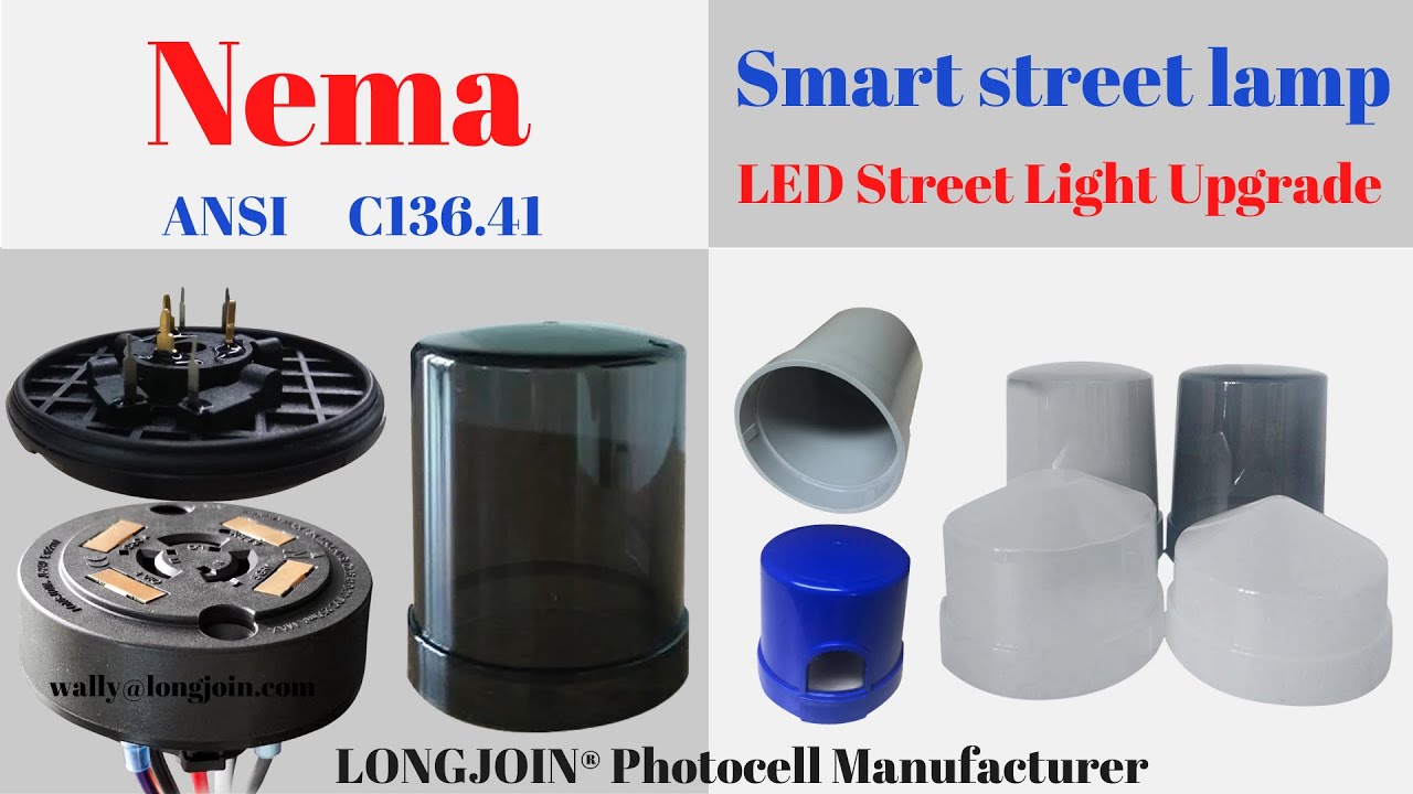 smart street lamp /NEMA&ANSI compliant 7 pin socket, 7pin Base and ...