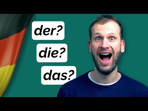 DER, DIE veya DAS? Artikeller için kurallar (Almanca A1-A2)