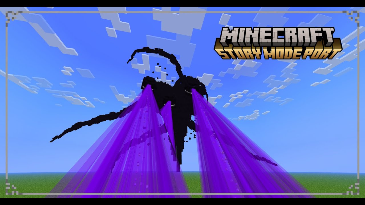 MCSM Port Wither Storm Addon Review! (Minecraft: Bedrock Edition) - YouTube