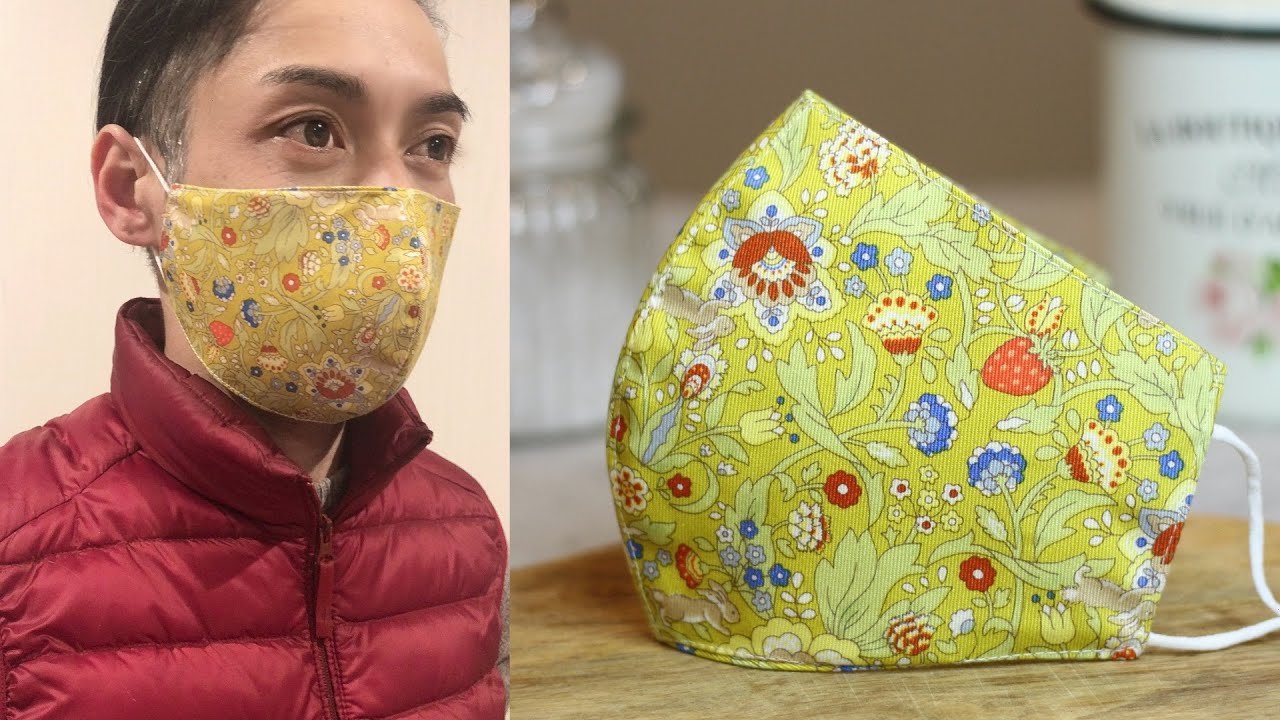 5 minutes🔥 Easy face mask tutorial | Easiest DIY mask - YouTube