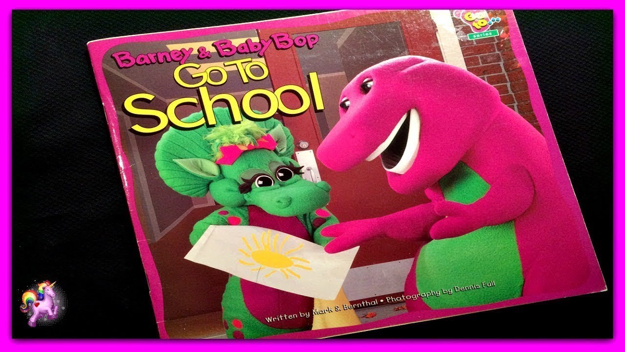 BARNEY & BABY BOP "GO TO SCHOOL" - Read Aloud Storybook for kids, children - YouTube