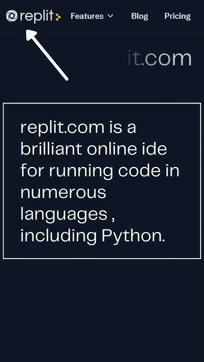 Great online python compiler! | #shorts #compiler #python #replit - YouTube